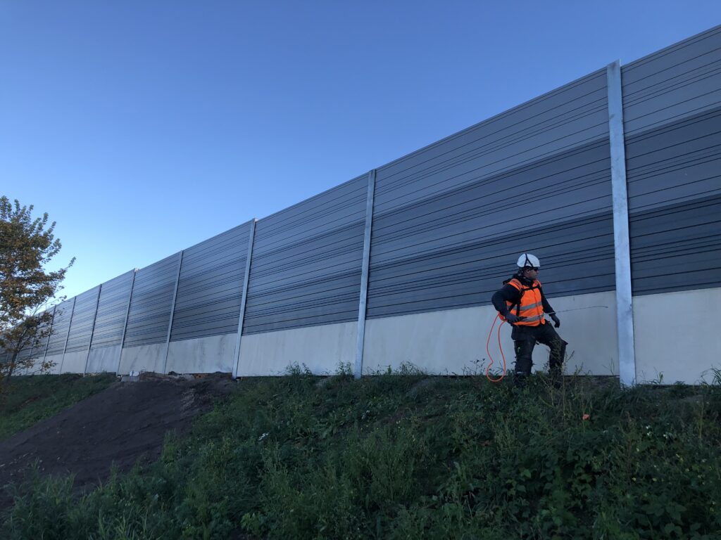 Pagrindinio kelio Nr. 11 Kanama-Valingu, Estija, ruožo statyba